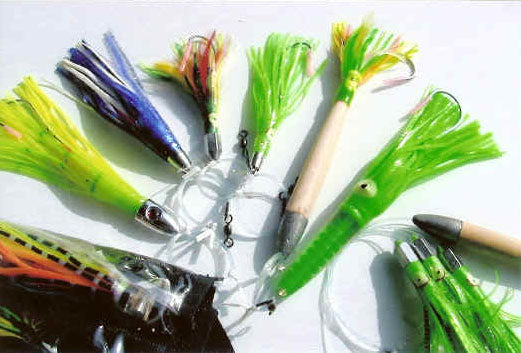 20 FATHOM CURVE SALTWATER FISHING LURES 6-Pack with Carry Case — Ballyhood