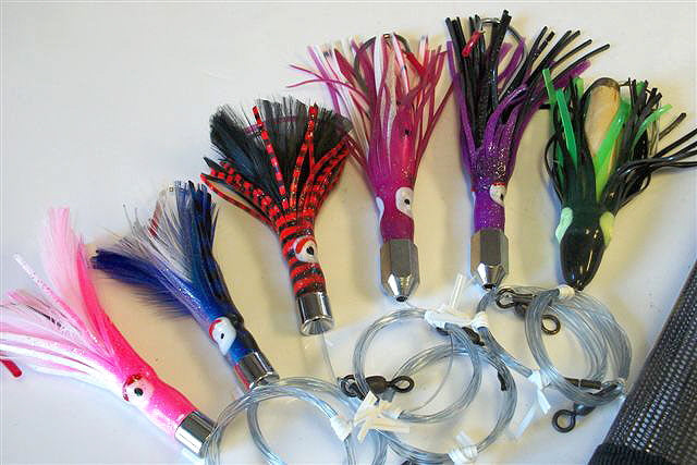 Blackfin Tuna - Dolphin Saltwater Lure 6-PACK with Carry Case — Ballyhood